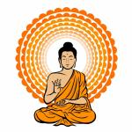 Buy DECOR VILLA Multicolour Religious Lord Buddha Wall Sticker & Decal ...