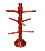 Buy asad Wooden Bangle Stand with 9 Rod (Antique)/ Churi Stand ...