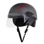 Buy Sage Square Adjustable Junior Helmet for Kids (3-12 Yrs, Grey Matte ...
