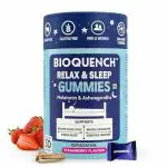 Buy Bioquench Sleep Gummies for Deep Sleep with Melatonin 5mg and ...