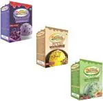 Buy Dharmasut Black Currant, Rajbhog, Pista Ice Cream Powder, 100 G ...