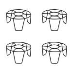 Buy UGAOO Round Iron Plant Stand for Balcony, Flower Pots, Indoor ...