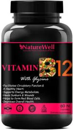 Buy Naturewell B Complex Vitamins B12, B1, B2, B3, B5, B6, B7, B9, 60 ...