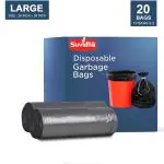 Buy Suvidha Garbage Bags 29 X 39 Inches Waste Dustbin Bags|Trash Bag ...
