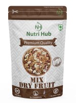 Buy Nutri Hub Mixed Dry Fruits Almond, Cashew, Kishmish, Pista, Apricot, Black Raisins, 1 KG ...
