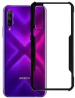 Buy Leyon Transparent Fiber, Plastic Back Cover For Huawei Honor 9X Pro ...
