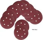 Buy DUMDAAR 10 Pcs 6inch Sand Paper Size P320 (320 Grit) Round Sand ...