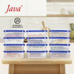Buy JAVA - 500 ml Plastic Grocery Container (Pack of 12, Blue) Online ...