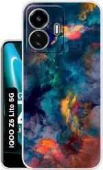 Buy Case Club Multicolor Silicon Grip Case Back Cover For Iqoo Z6 Lite ...