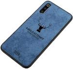 Buy Lenient Blue Cloth, Silicon Back Cover For Samsung Galaxy A70S ...