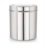 Buy Neelam Silver Stainless Steel Ssdd192P 19 22G Deep Dabba, 8800 Ml ...