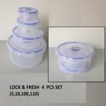 Buy Lock & Fresh 4 Pcs set (5, 10, 100, 1010 ) Online at Best Prices in ...