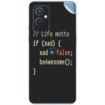 Buy GADGETSWRAP Printed Vinyl Skin Sticker for Oneplus 9 - Life Motto ...