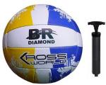 Buy Br Diamond Multicolor Volleyball With Air Pump (Set Of 2) Online at ...
