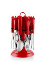 Buy Elegante' 24 Pcs Signature Cherry Cutlery Set (6 Dinner Spoons, 6 ...