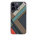 Buy GADGETSWRAP Printed Vinyl Skin Sticker for iPhone 15 Pro - Lines ...
