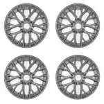 Buy PRIGAN Brezza Black Wheel Cover 16" for Maruti Brezza (Set of 4 Pcs ...