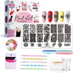 Buy Royalkart Nail Art Kit For Women Professional 5 Dotting Pen ...