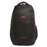 Buy Wildcraft Unisex 2 Compartment Zip Closure Backpacks Black Online ...