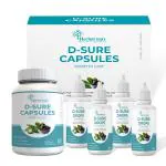 Buy Herbal max D-Sure Kit for Sugar Control & Diabetes Care | 60 Caps ...
