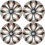 Buy PRIGAN Black Copper 15 Inch Wheel Cover/Wheel Cap Universal Model ...