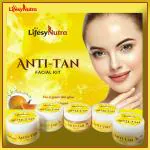 Buy Lifesy Nutra Glow Anti Tan Professional Facial Kit for Men and ...