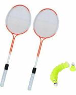 Buy Addiction Double Shaft Racket and Shuttle Badminton Kit Combo ...