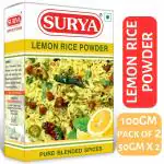 Buy Surya 100g Lemon Rice Powder (Pack of 2; 50g each) (2 x 50g) Online ...