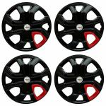 Buy PRIGAN Altroz Black red Wheel Cover 16" for Maruti Brezza (Set of 4 ...