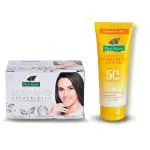 Buy Pure Roots Diamond Creme Face Bleach 224g with Sun Block Lotion SPF ...