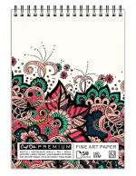 Buy Craft Qila Design (50 Sheets, 100 Pages) A3 Sketchbook | Top Spiral ...