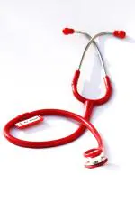 Buy Dr. Head Care Pediatric Dual Head Aluminum Stethoscope Red colour ...