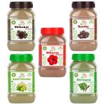 Buy Glow Lush Herbal Hair Pack of Amla,Retha,Shikaka,Bhringraj ...