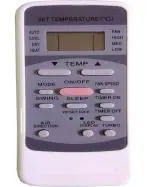 Buy NixGlobal 12B AC Remote Compatible with BLUESTAR AC Remote ...