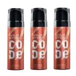 Buy Wild Stone CODE Copper No Gas Long Lasting Body Perfume Spray for ...