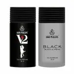 Buy John Phillips V2 & Black | Unisex Eau De French Perfume - 100 ml ...