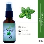 Buy SAMAZH ORGANIC BASIL BATH ESSENTIAL OIL NATURAL & ORGANIC SPRAY ...