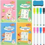 Buy KLVs Magic Practice Notebook Reusable Copybook for Kids Books for ...