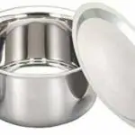 Buy Liolis The Indian Craftsman 6 Litre Steel Bhagona/Tapeli/Patila ...