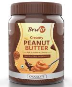Buy Brufit Chocolate Peanut Butter 18.6g Protein & 5.2g Fiber, Tasty ...