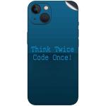 Buy GADGETSWRAP Printed Vinyl Skin Sticker for iPhone 15 Plus - think ...