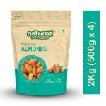 Buy Naturoz Popular California Almonds 2Kg (500g x 4) Online at Best Prices in India - JioMart.
