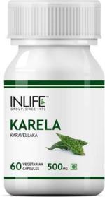 Buy Inlife Karela Supplement 500 mg - Vegetarian Capsules (60 No ...
