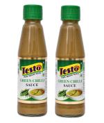 Buy Testo Green Chilli Sauce 200 gm X 2 Sauce Online at Best Prices in ...