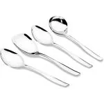 Buy LIMETRO STEEL Stainless Steel Designer Serving Spoon Spatula Set ...