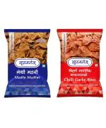 Buy Athavale's Methi Mathri Chips + Chilli Garlic Chips (Pack of 2 ...