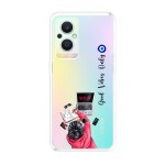 Buy Emble Designer Clear Tranperant Silicone Case For Oppo F21 Pro 5G ...