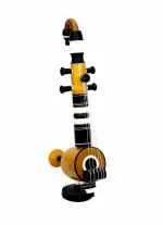 Buy Adilakshmi Wood Hand Crafted Veena Medium Etikoppaka Toys Online at Best Prices in India ...