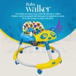 NHR Kitty Baby Walker with Music & Rotation Wheels, Activity Walker ...