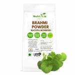 Buy Nutrixia Brahmi Booti Powder Churna-Gotu Kola-Bacopa Monnieri-Dry ...